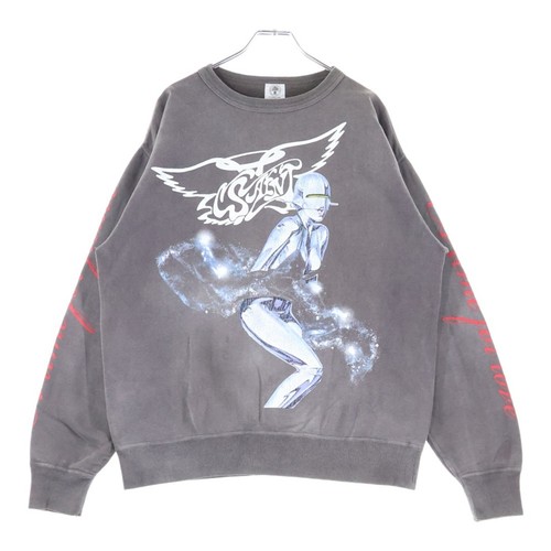 SAINT MICHAEL St. 22SS x Sorayama Hajime SWEAT SHIRT Sexy Robot Print ...