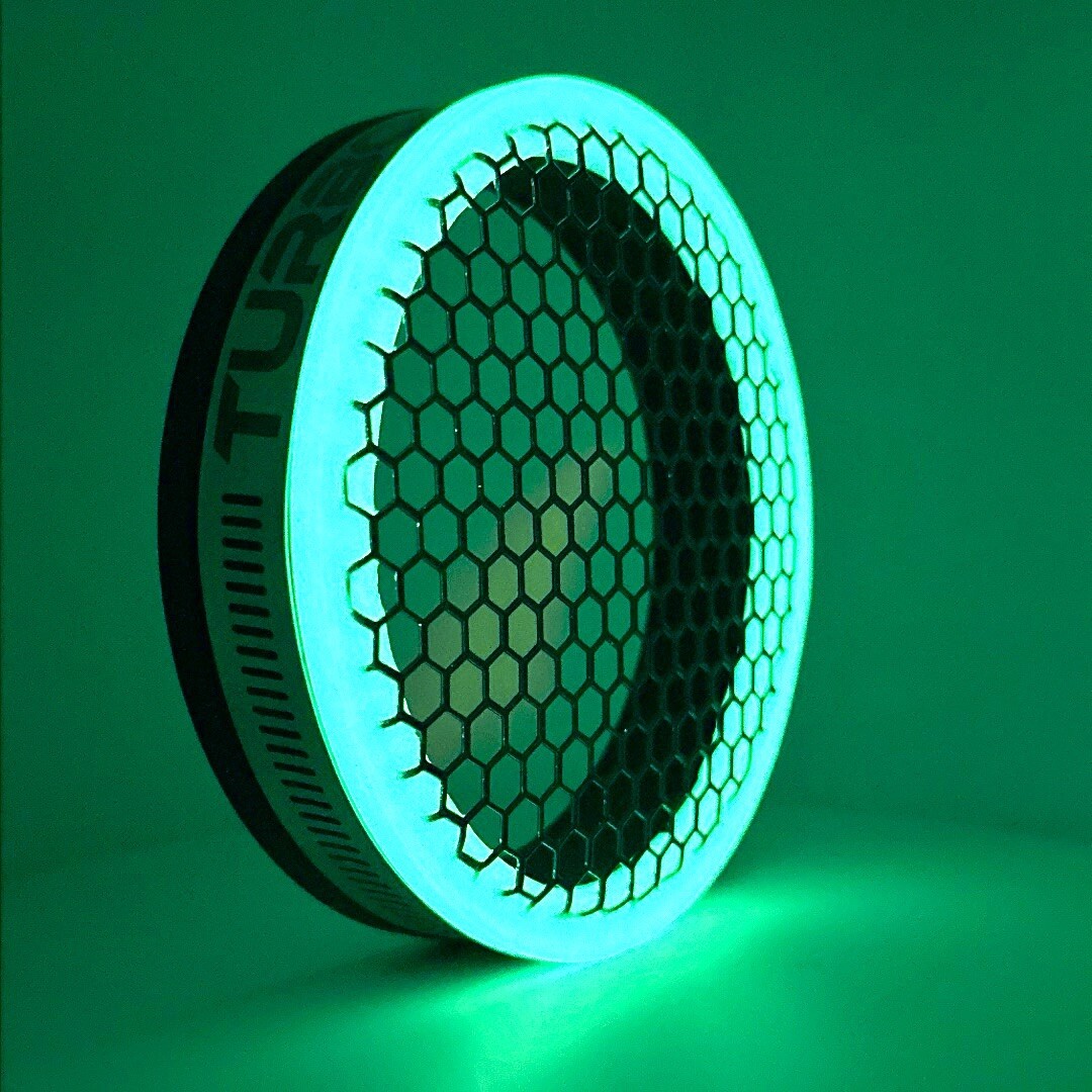 4 Inch Inlet Turbo-Guard Ultra GLOW Blue Air Filter T3 T4 Garrett ...