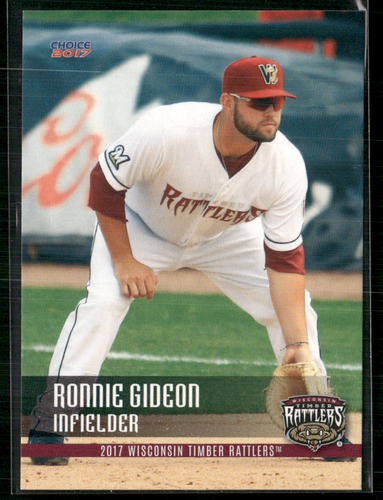 Ronnie Gideon 2017 Wisconsin Timber Rattlers Team Set | eBay