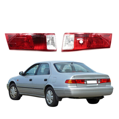 Fit 97-01 Toyota Camry XV20 SXV20 CSX 4D Sedan Red Clear Len Tail light ...
