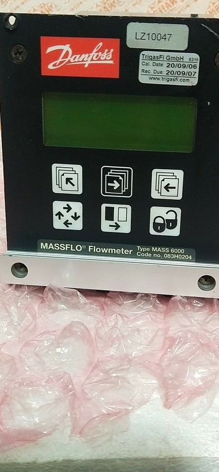 Danfoss Massflo Mass6000 Flow Meter Converter Transmitter Transducer ...