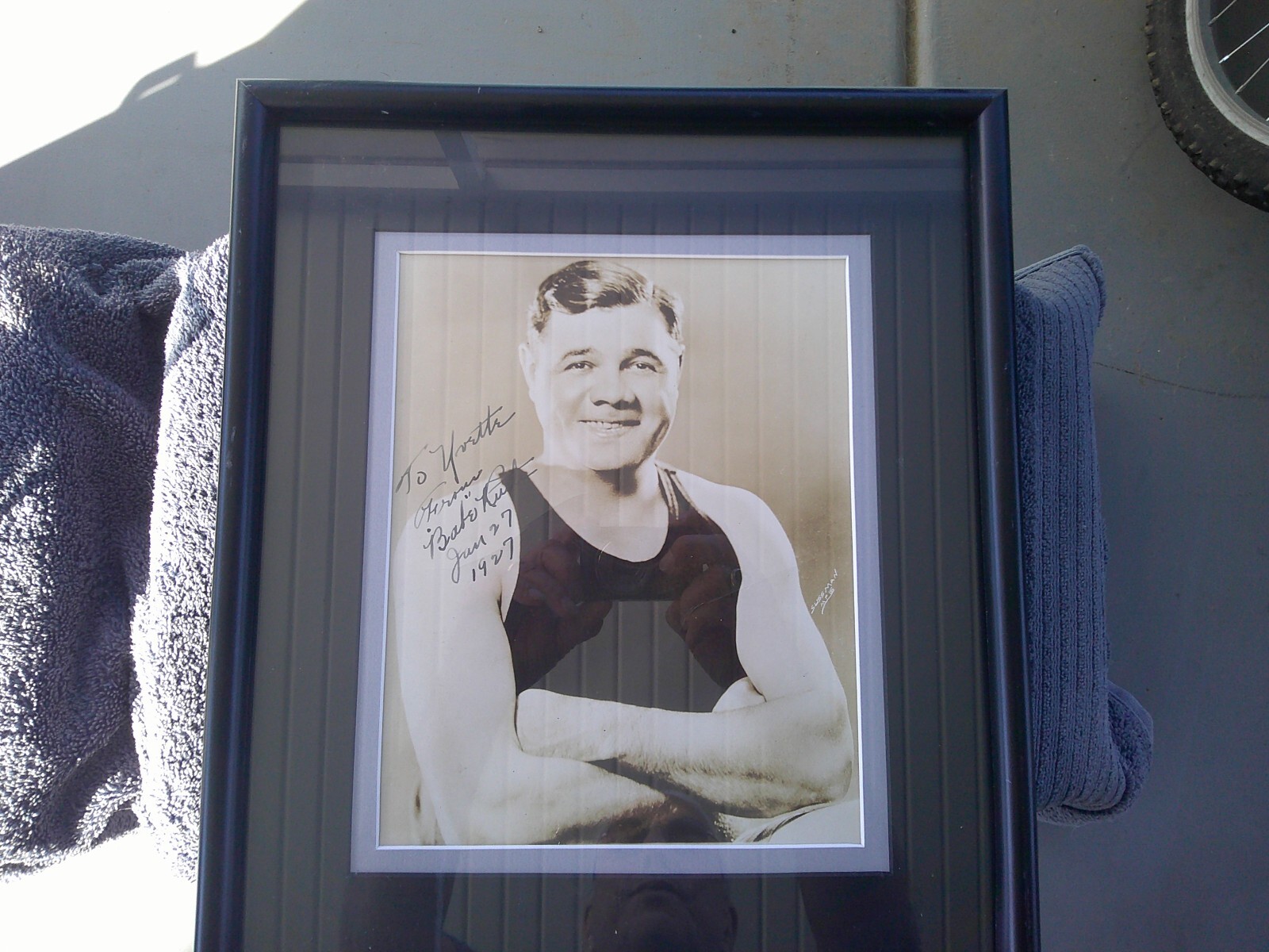 Babe Ruth Autographed Memorabilia | Signed Photo, Jersey, Collectibles ...
