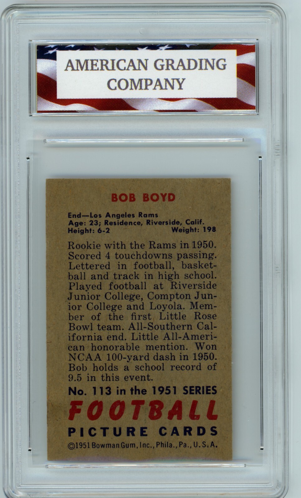1951 Bowman - #113 Bob Boyd (RC) for sale online | eBay