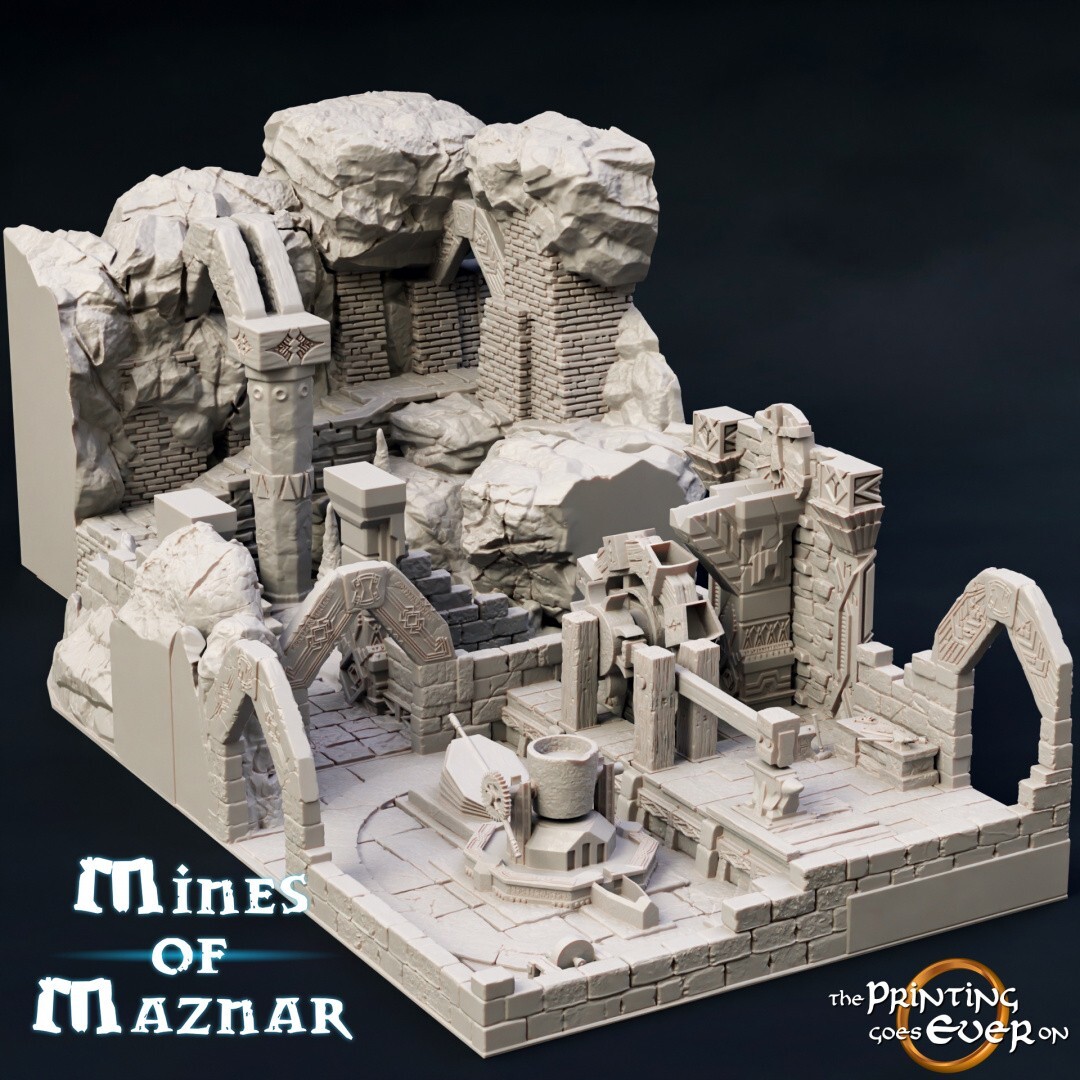 Dnd Dwarven Forge The Snake's Den Bundle (Painted) – Dwarven Forge