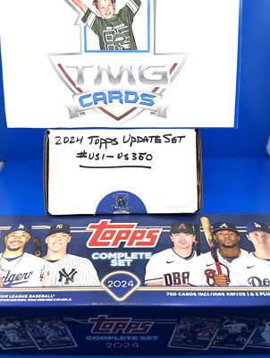 2024 Topps Complete Base Master Set (Series 1, 2 & Update) - 1050 Total ...