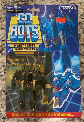 1985 Tonka GoBots Go Bots Energy Robot Monster Pincher 48 No. 7255 New ...