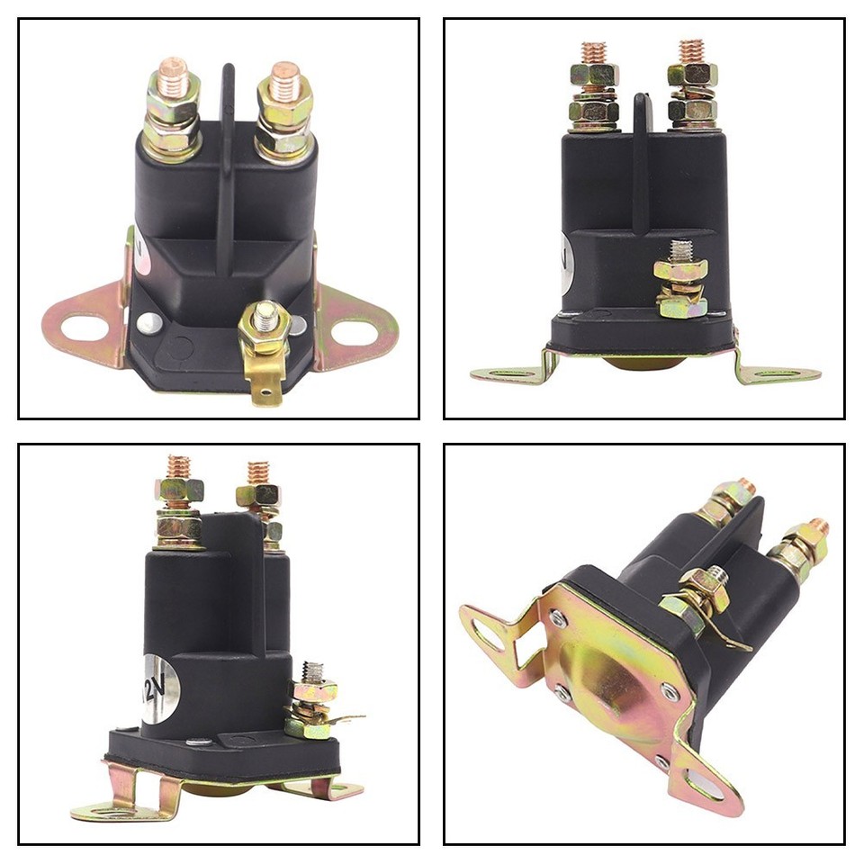 12V DC Relay Motor Start Relay Contact Load 60A Electromagnetic Control ...