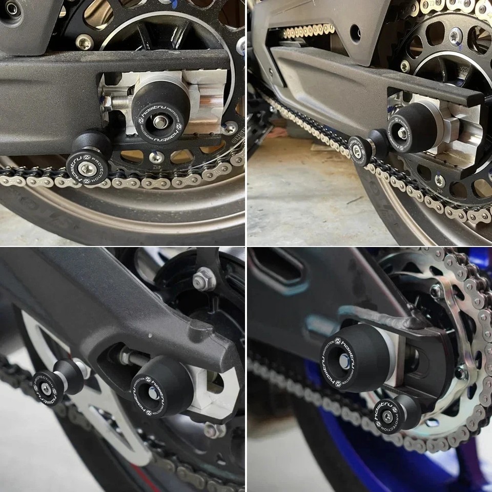 For Kawasaki Ninja 400 Z400 2018-2025 Rear Swingarm Spools Sliders ...