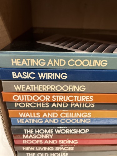 Time Life Home Repair And Improvement Series Lot of 18 Books Hardcover ...