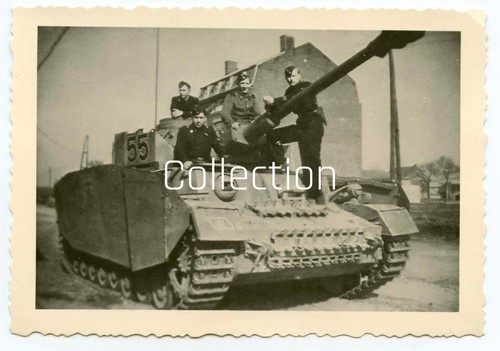 Ultra Rare WW2 Photos of A Panzer IV In Normandy France 1944 Marked 55 ...