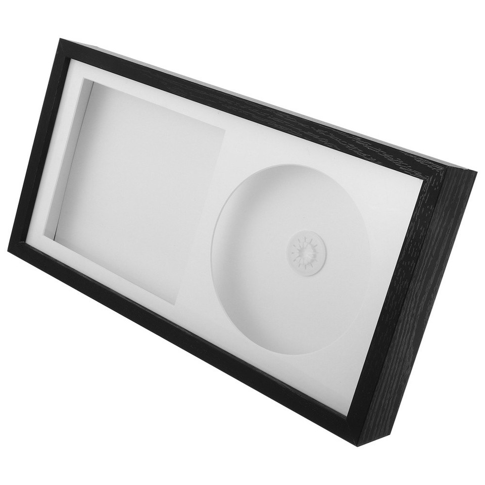 Hollow Stereoscopic Vinyl Frame Cd Display Rack Floating Picture Frame ...