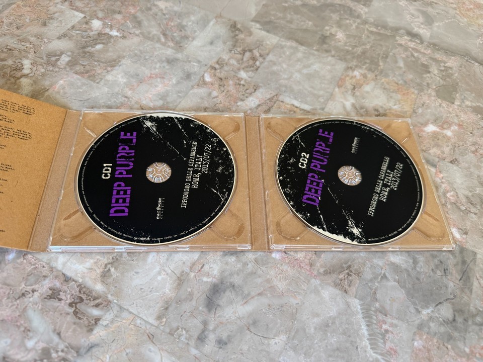 Deep Purple ‎– Live In Rome 2013 Europe Import 2 CD Set | eBay