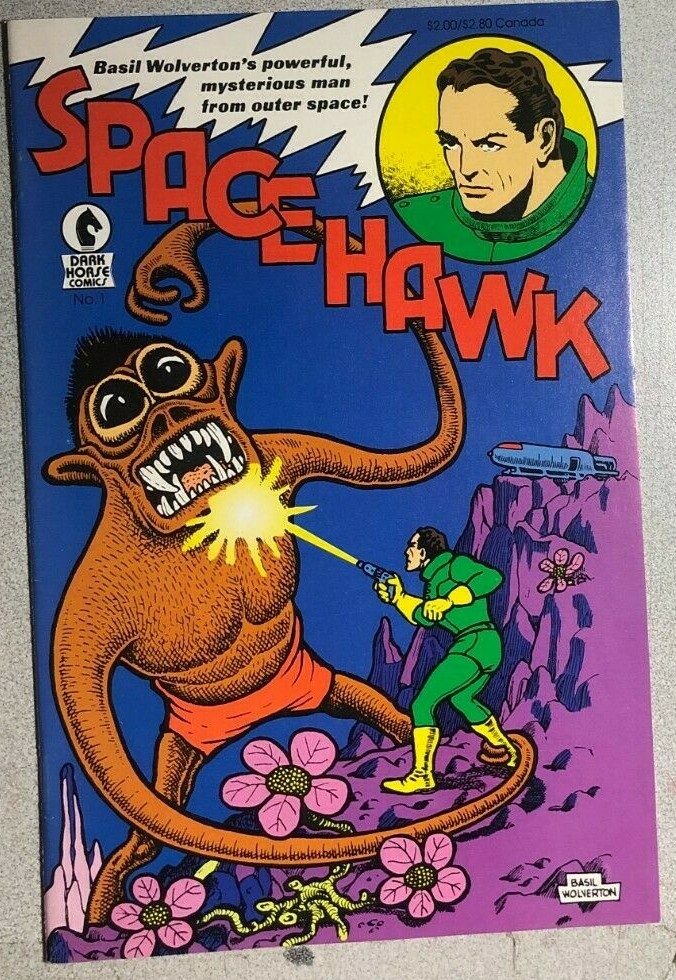 SPACEHAWK #1 Basil Wolverton (1989) Dark Horse Comics FINE | eBay