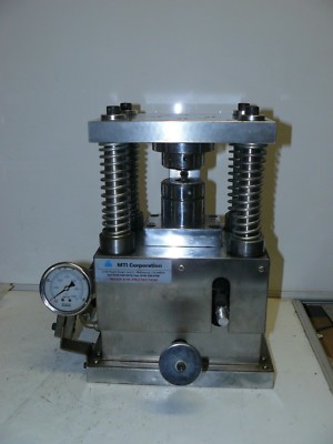 MTI Corporation Stainless Steel Manual Hydraulic Button Coin Cell ...