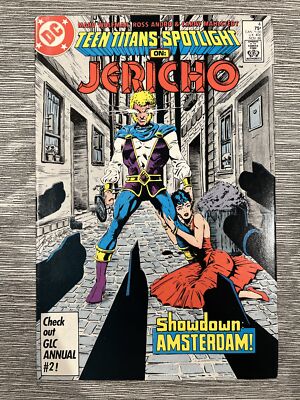 TEEN TITANS SPOTLIGHT (On JERICHO) Comic - No 4 - Date 11/1986 - DC Comic | eBay