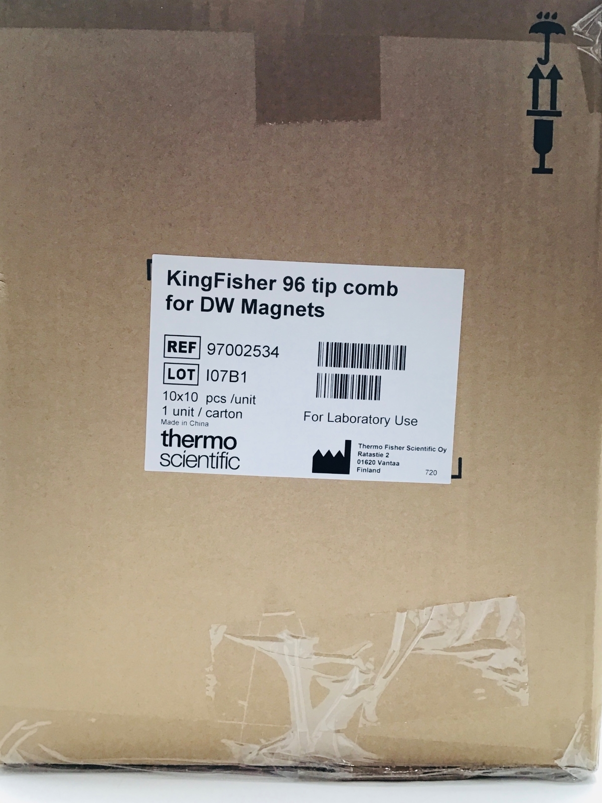 Thermo Scientific 97002534 KingFisher 96 Tip Comb for DW Magnets - Case ...