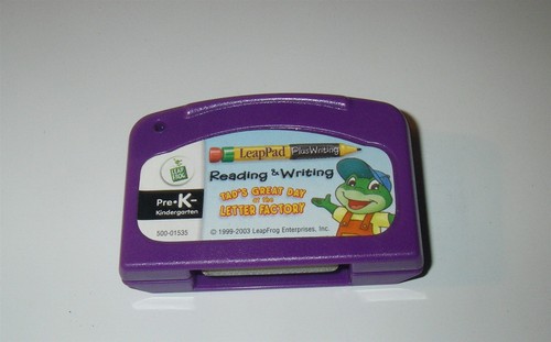 LEAP FROG LEAP PAD PLUS WRITING TAD'S GREAT DAY OF THE LETTER FACTORY ...