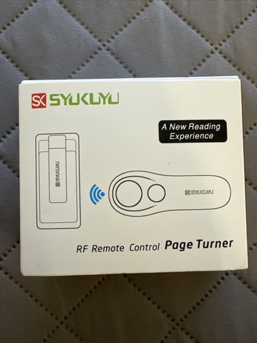 Syukuyu RF Remote Control Page Turner for Kindle/Tablet/e-Book Reader ...