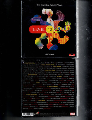 LEVEL 42 - COMPLETE POLYDOR YEARS 1985-89 (10CD 2021) NEW **97 TRACKS ...
