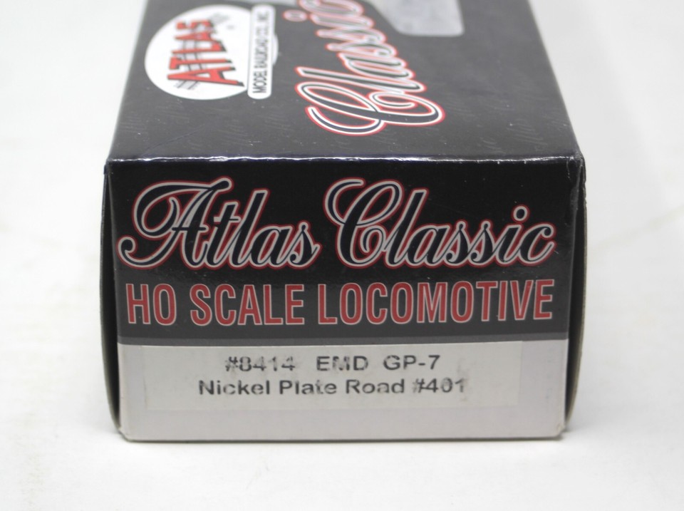 Atlas Classic - EMD GP-7 Nickel Plate Locomotive #401 | eBay