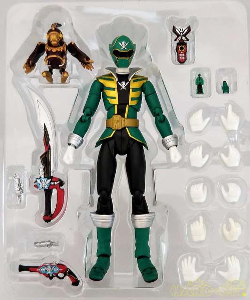 S.H.Figuarts Kaizoku Sentai Gokaiger Gokai Green Figure Bandai Japan | eBay