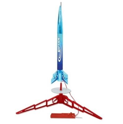 Estes Riptide Model Rocket Launch Set (Rocket/Pad/Controller) EST1403 ...