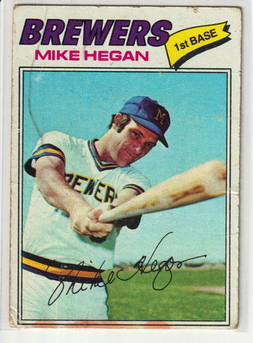 1977 Topps Mike Hegan Baseball Card #507 | eBay