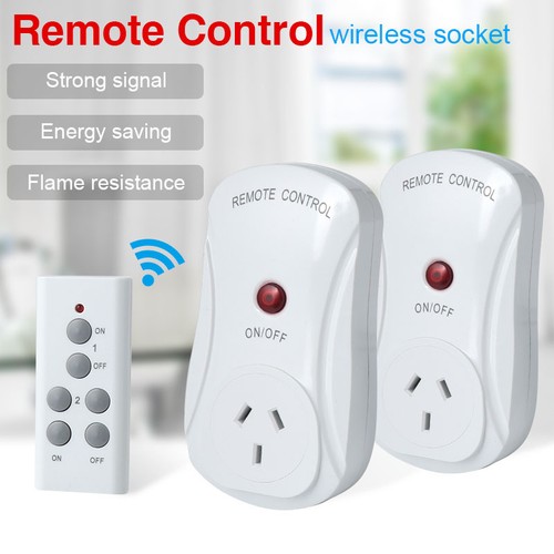 Smart Wireless Socket Remote Control Mains Switch 12 Outlet Power Point Au Plug Ebay