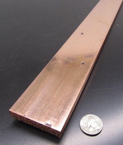 145 Tellurium Copper Bar 3/8" Thick x 2.0" Wide x 3 Foot Length | eBay