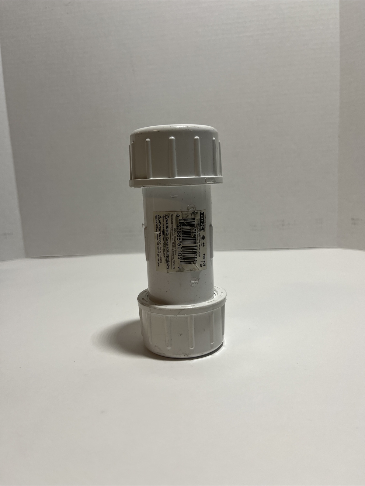 B and K Industries 1inch PVC Compression Couplings 160-105 for sale ...