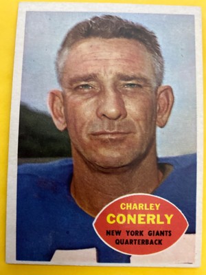 1960 Topps Football #72 Charley Connerly NM/MT | eBay