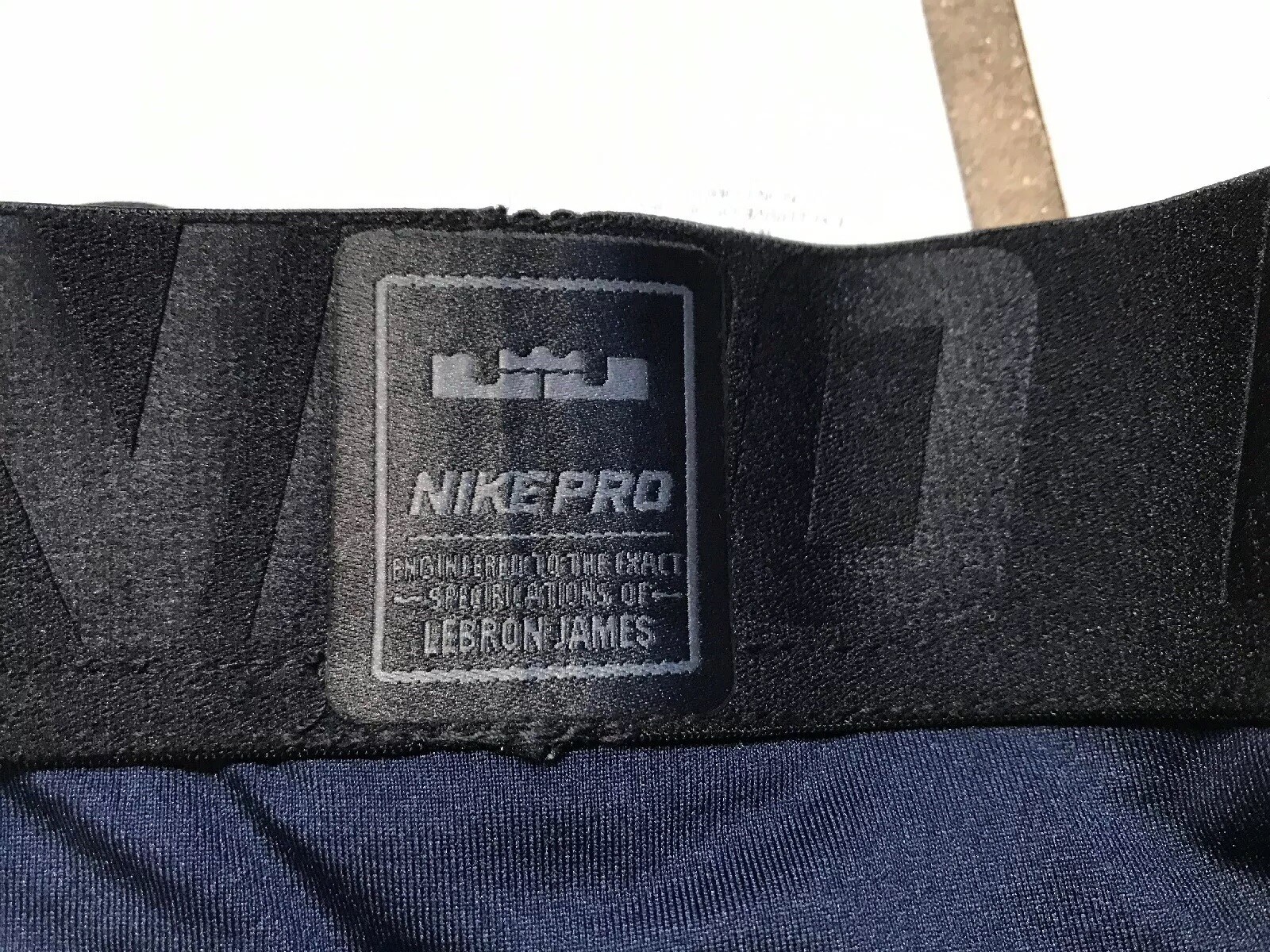 NIKE PRO NBA Lebron James Custom Athlete Compression Pants AA0765-419 ...