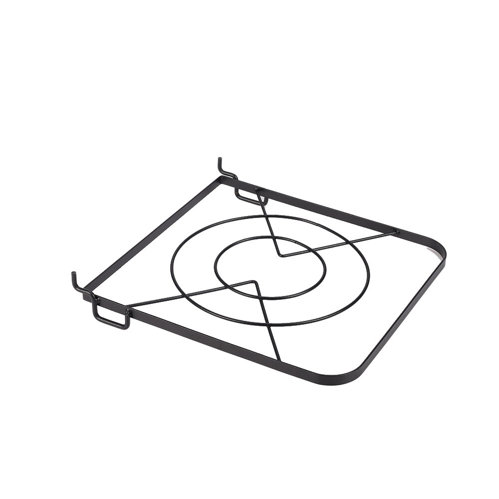 4 Tier Metal Pan Stand Saucepan Pot Rack Kitchen Storage Organiser ...