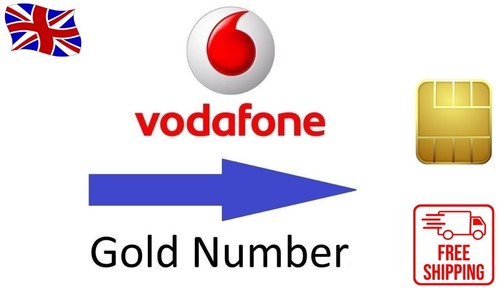 Vodafone GOLD VIP BUSINESS EASY UNIQUE MOBILE PHONE NUMBER VODAFONE SIM ...