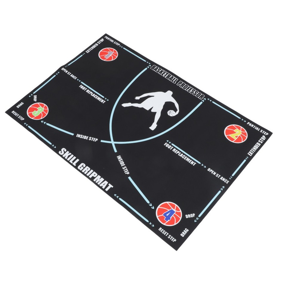 Basketball Training Mat, Non-Slip Footwork Agility Mat for Indoor ...
