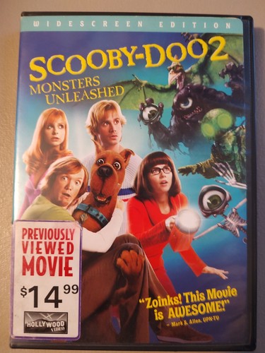 Scooby Doo 2 Monsters Unleashed Dvd 2004 Widescreen Edition Ebay