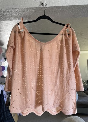 New Indigo Rain off the shoulder women's XL shirt | eBay