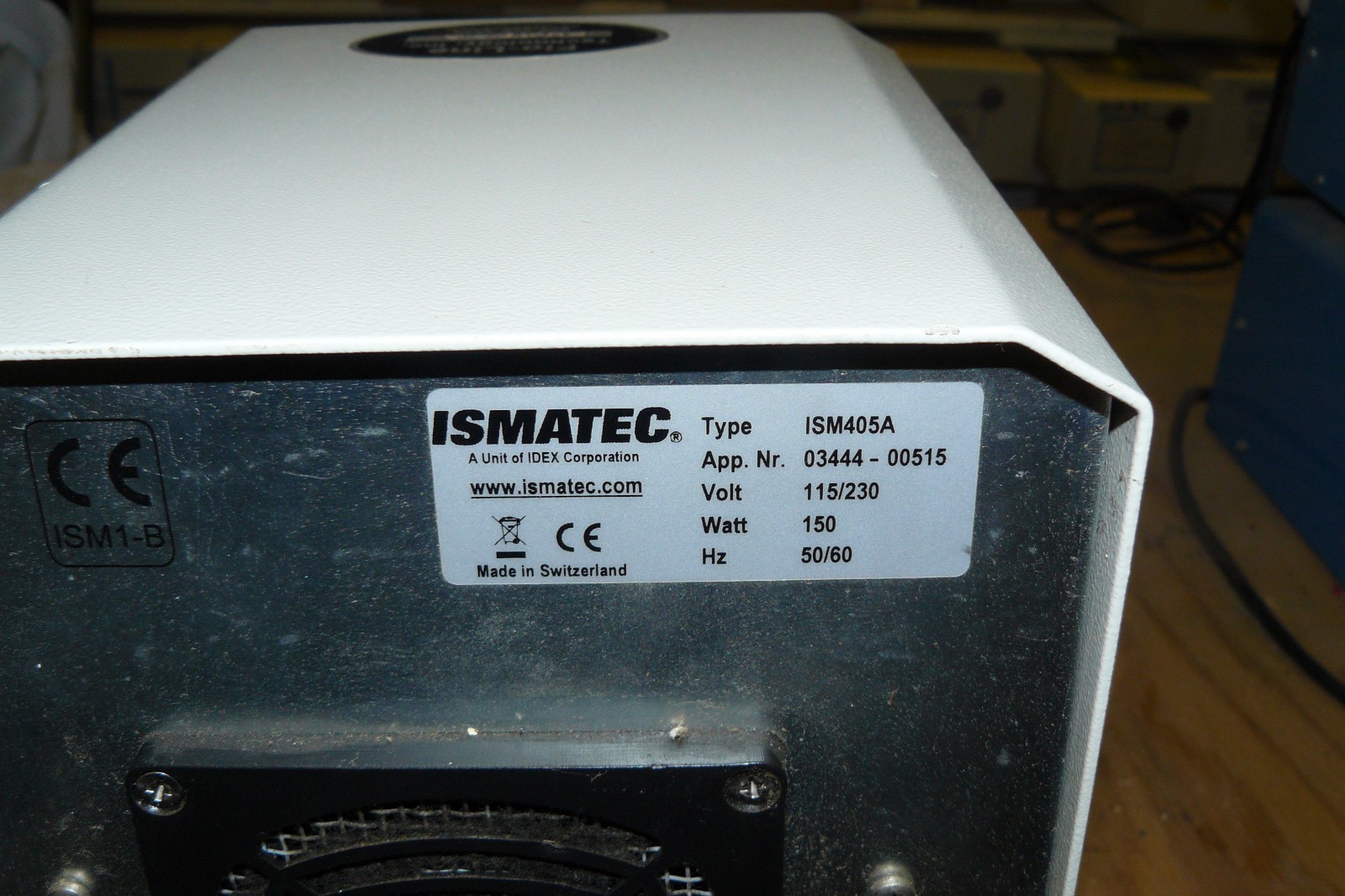 ISMATEC ISM405A PROGRAMMABLE DIGITAL DRIVE WITH MICROPUMP GJ-N25 ...