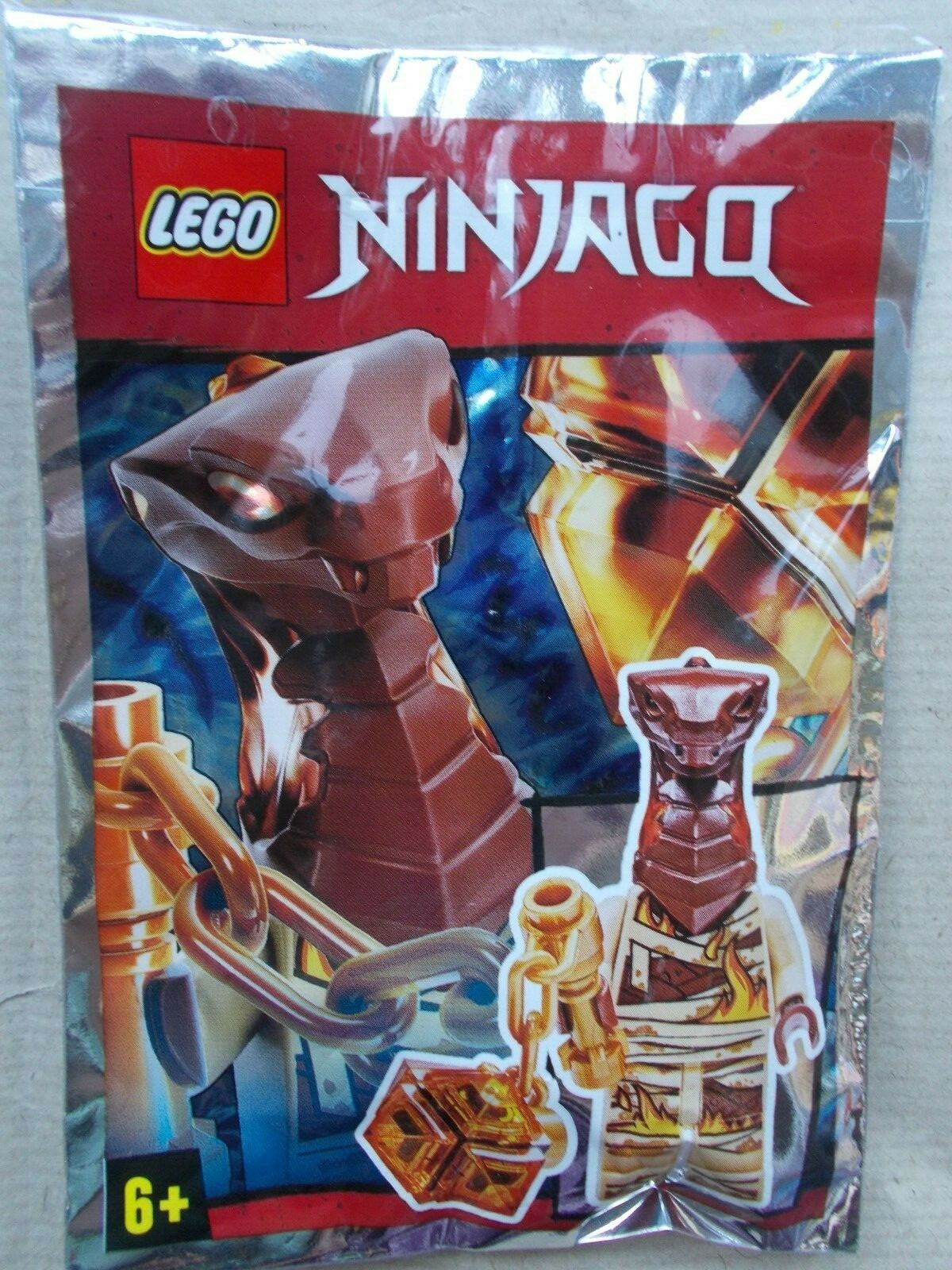 NEW LEGO NINJAGO FOIL PACK MINIFIGURE & WEAPON KAI LLOYD ZANE JAY NYA ...