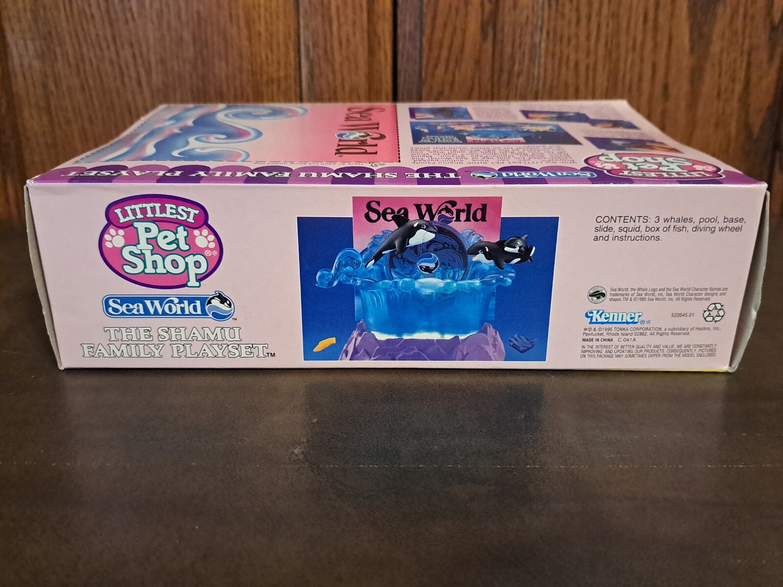 Vintage 1995 Littlest Pet Shop Sea World Shamu Family Playset LPS 60872 ...