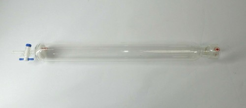 ACE Glass 18mm x 46cm Chromotography Column 70-100uL Por B, #25 Thread ...