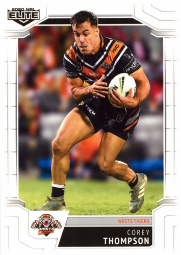 2020 WESTS TIGERS NRL Card COREY THOMPSON Elite | eBay