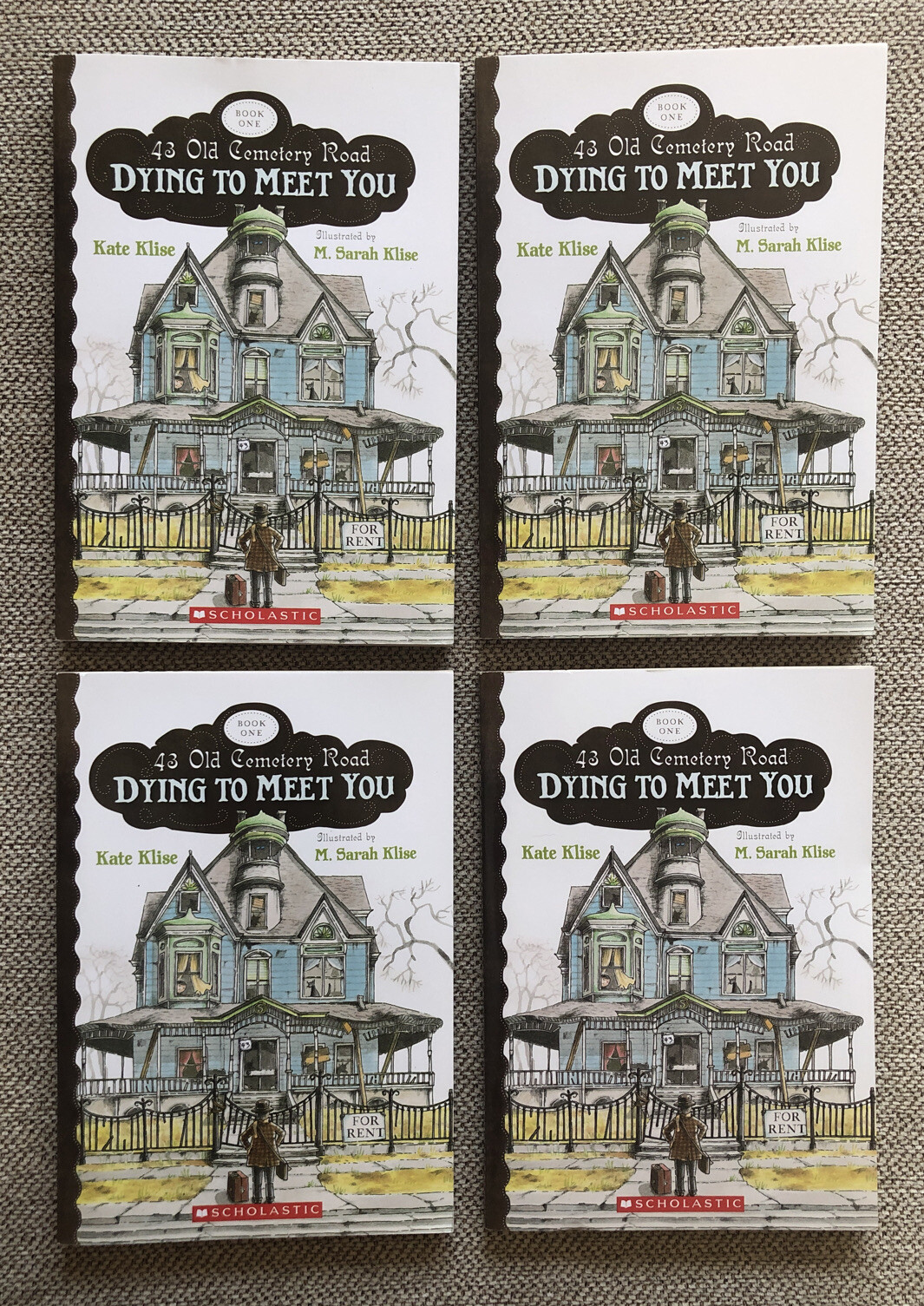 Dying to Meet You (43 Old Cemetery Road) by Klise, Kate. Like New!! 4 ...