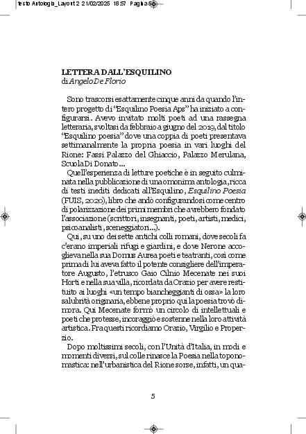 Angelo De Florio Letizia Leon Esquilino poesia e dintorn (Paperback) (UK IMPORT) | eBay