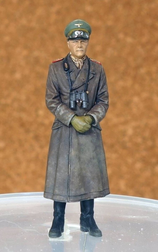 1/35 German Army Marshal Rommel Assembled Painted 93 Ww2 General ...