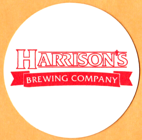 Harrison's Brewing Co Beer Coaster Orlando Park IL | eBay