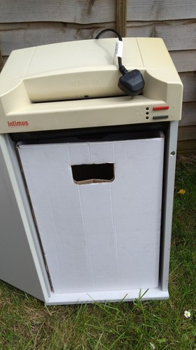 Intimus 302/402 669-6S Heavy Duty Shredder 500 PPM With Cardboard ...