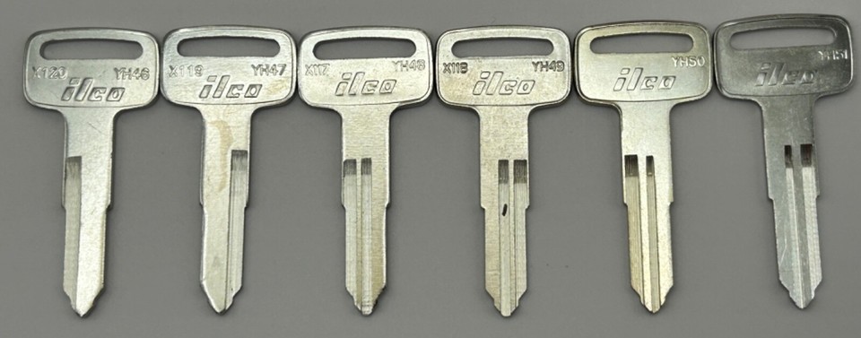 2 Key Blanks Yamaha Motorcycle ATV XJ XS Blank Maxim Seca, SR, YX, FJ, XV, YSR | eBay