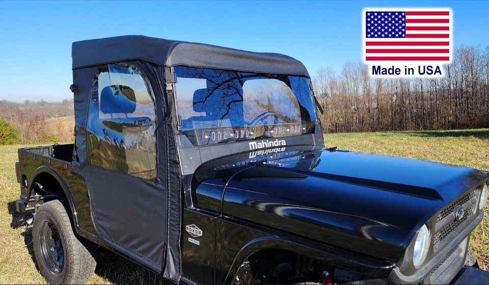 Mahindra Roxor 2022 & Newer FULL ENCLOSURE - HARD WINDSHIELD, Roof ...