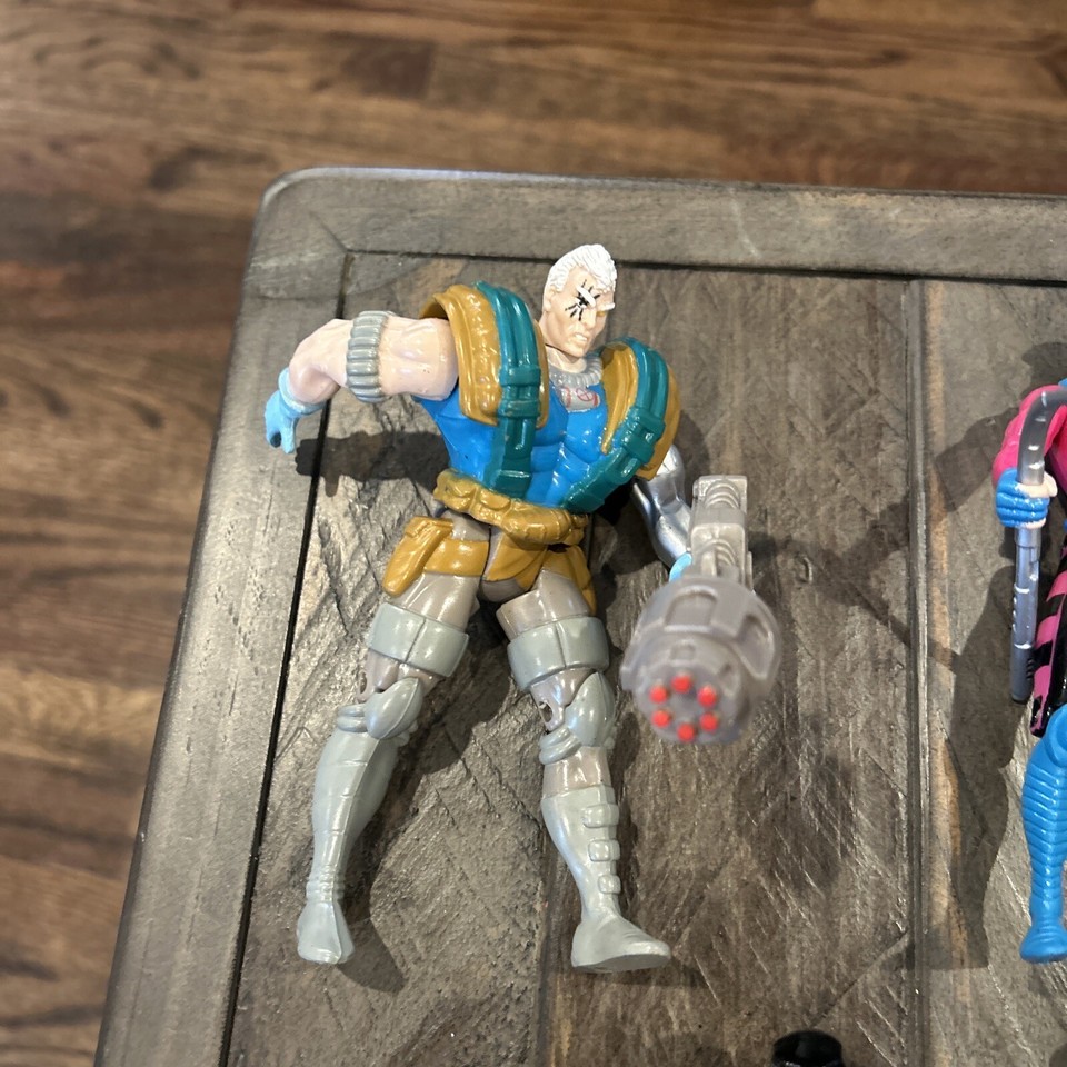 Vintage Marvel X-Men 1993 ToyBiz Metal Action Figure Lot of 9 ...
